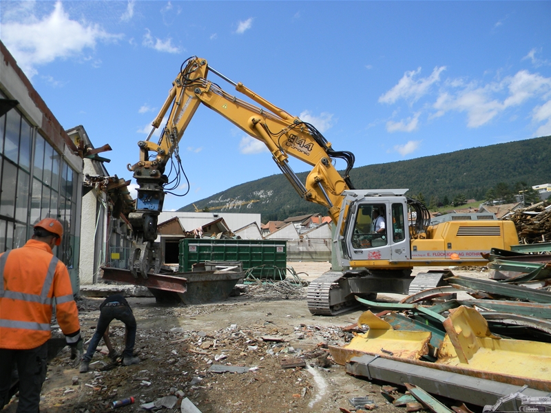 Chantier démolition | Engins Chantiers