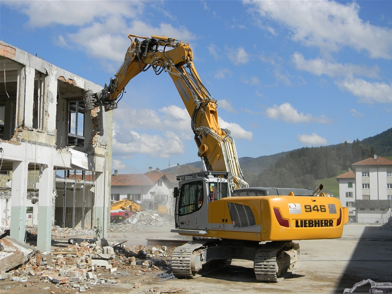 Chantier démolition | Engins Chantiers