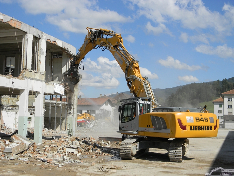 Chantier démolition | Engins Chantiers