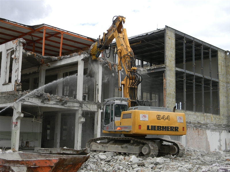 Chantier démolition | Engins Chantiers