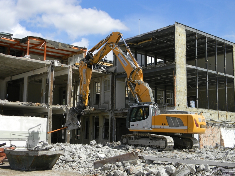 Chantier démolition | Engins Chantiers
