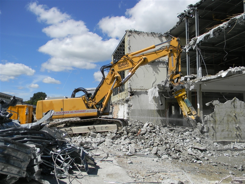 Chantier démolition | Engins Chantiers