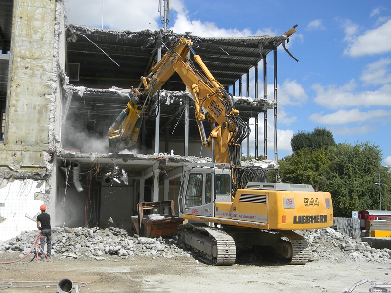 Chantier démolition | Engins Chantiers