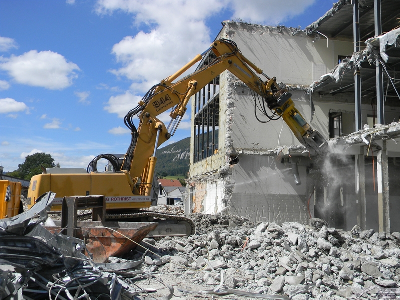 Chantier démolition | Engins Chantiers