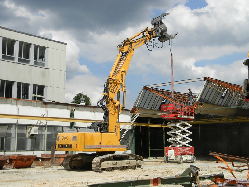 Chantier démolition | Engins Chantiers