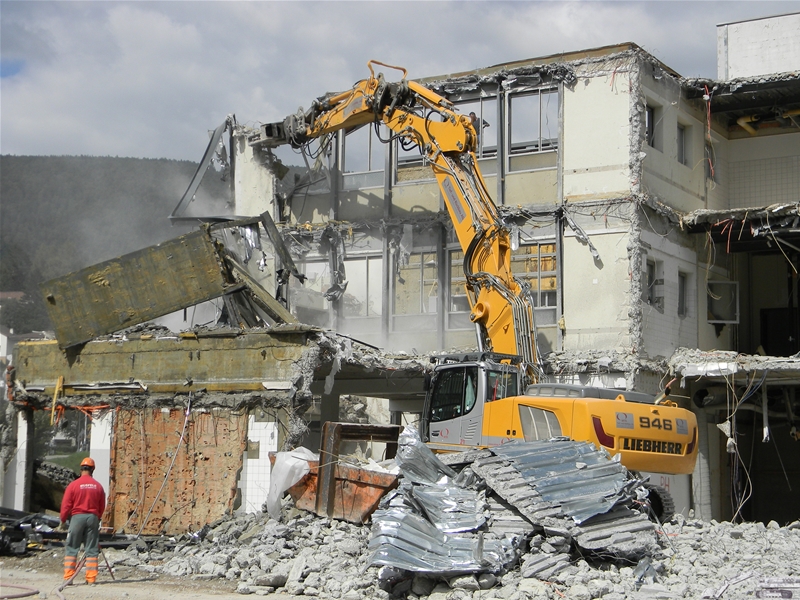 Chantier démolition | Engins Chantiers