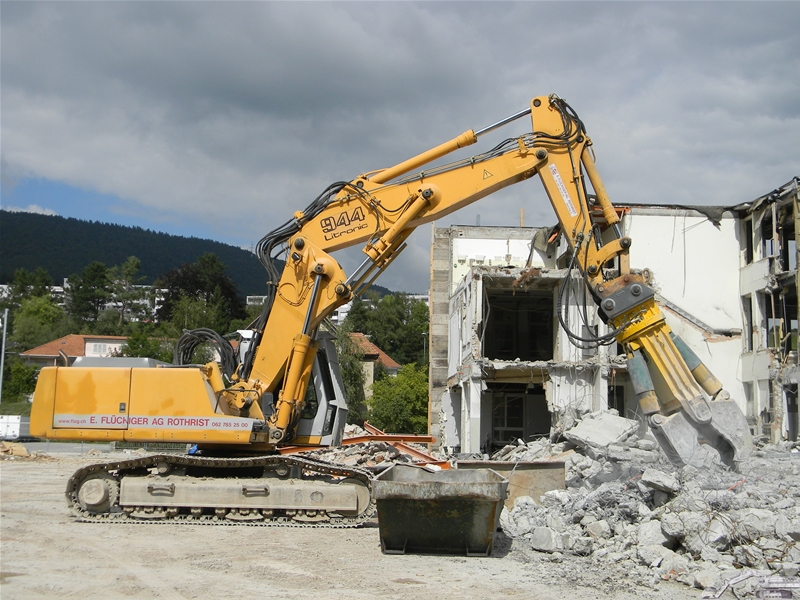 Chantier démolition | Engins Chantiers