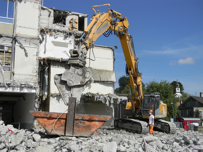 Chantier démolition | Engins Chantiers