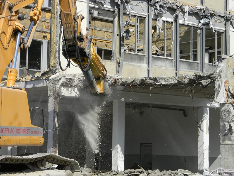 Chantier démolition | Engins Chantiers