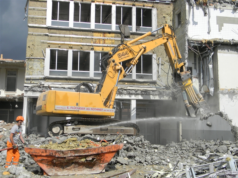 Chantier démolition | Engins Chantiers