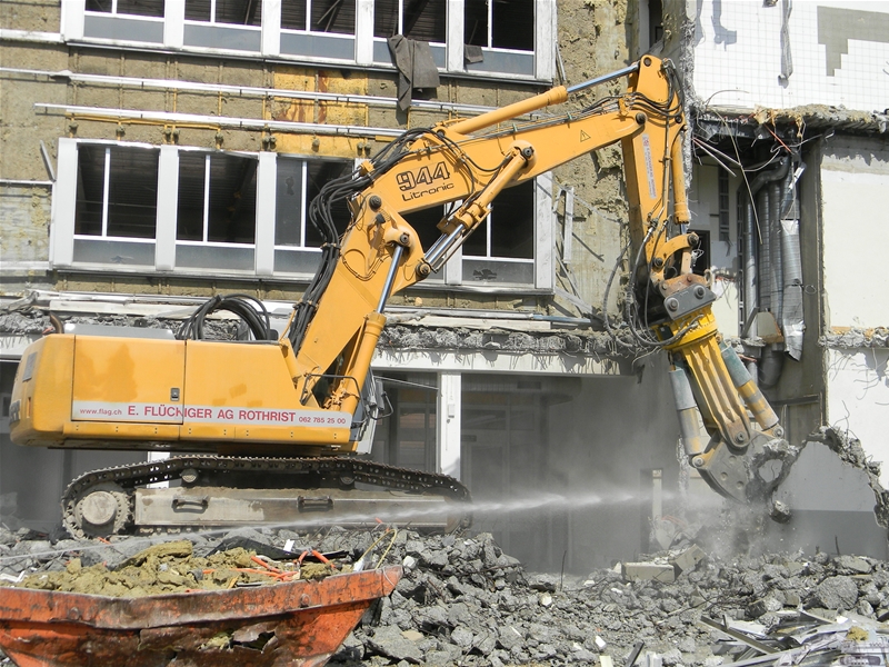 Chantier démolition | Engins Chantiers