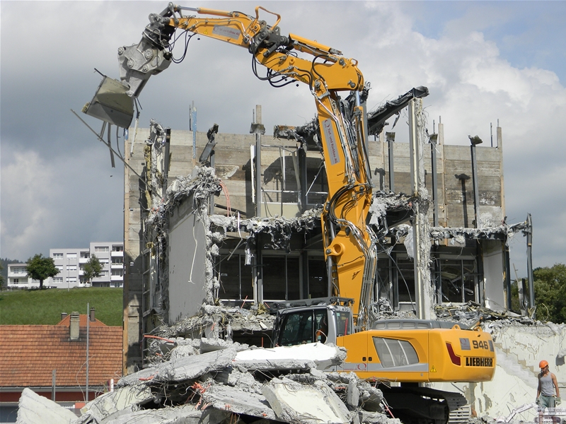 Chantier démolition | Engins Chantiers