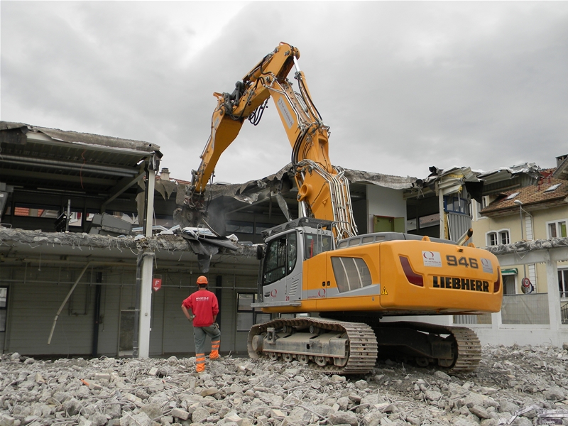 Chantier démolition | Engins Chantiers