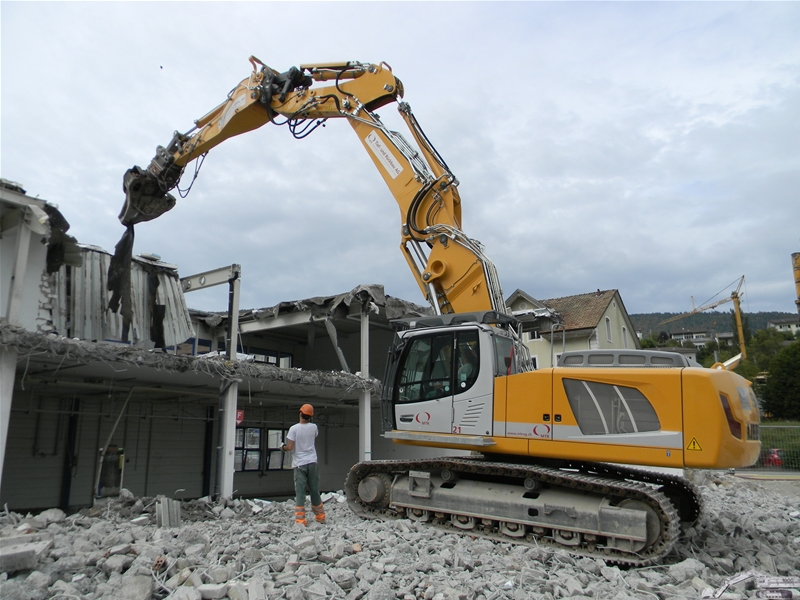 Chantier démolition | Engins Chantiers